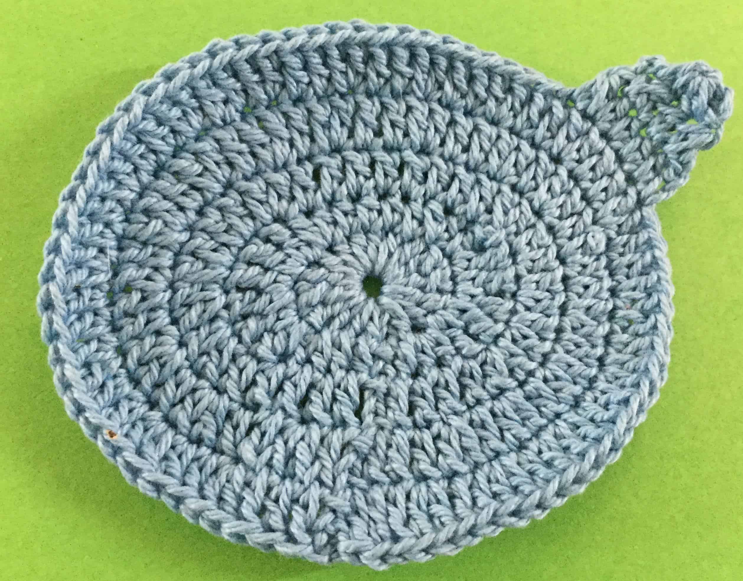 crochet-owl-head-with-first-ear • Kerri's Crochet