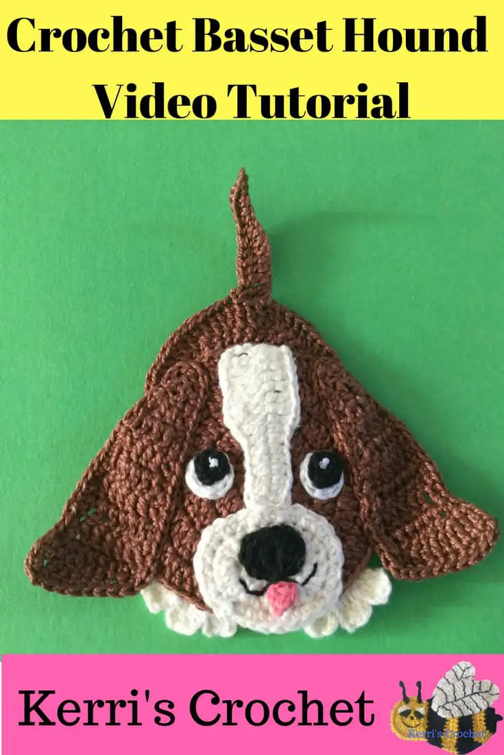 Crochet Basset Hound Video Tutorial • Kerri's Crochet
