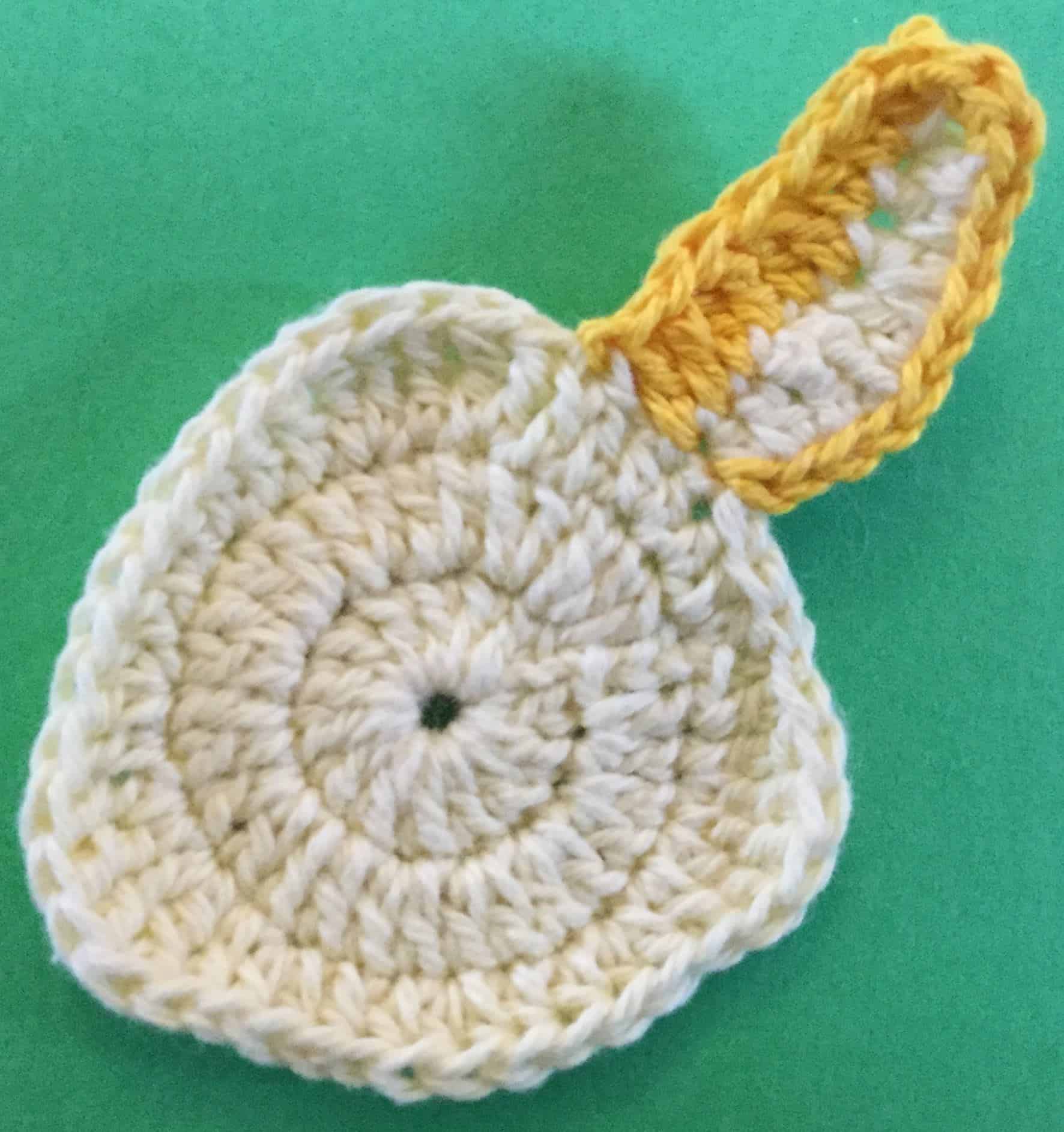 crochet-little-rabbit-head-with-first-outer-ear • Kerri's Crochet