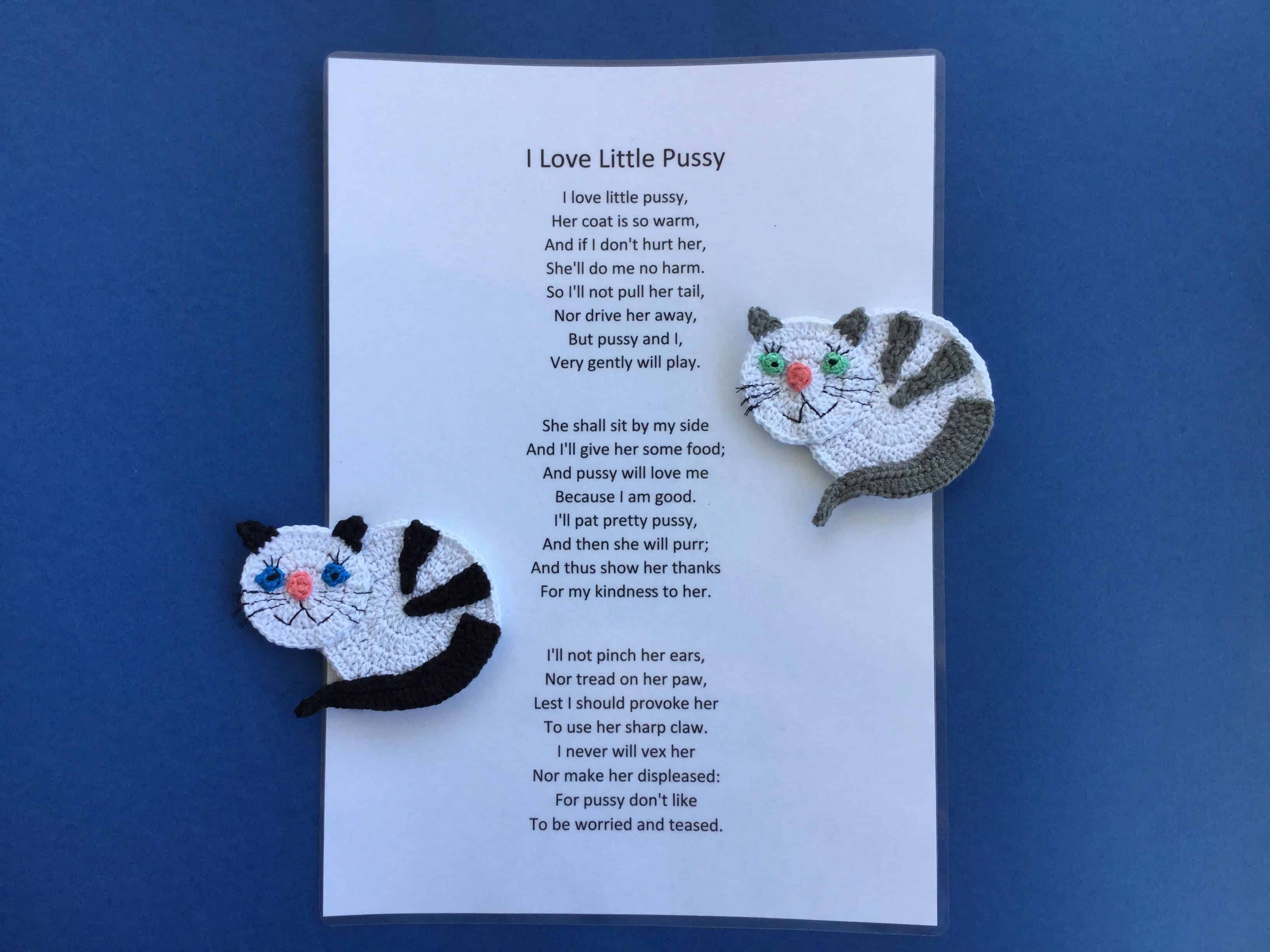 crochet-finger-puppets-cats • Kerri's Crochet