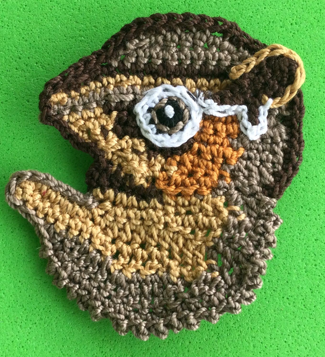 crochet-chipmunk-2-ply-head-with-front-ear • Kerri's Crochet