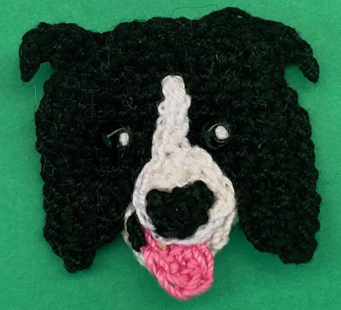 crochet-border-collie-2-ply-head-with-eyes • Kerri's Crochet
