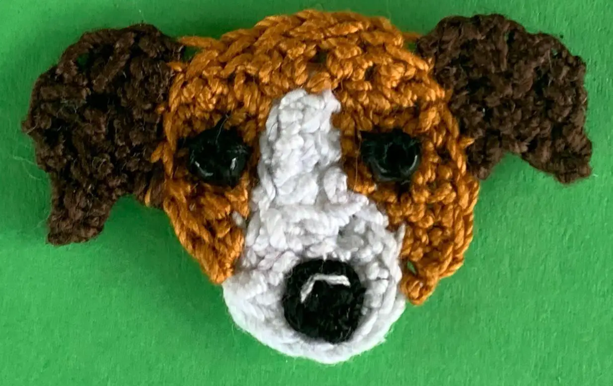 crochet-jack-russell-2-ply-head-with-eyes • Kerri's Crochet