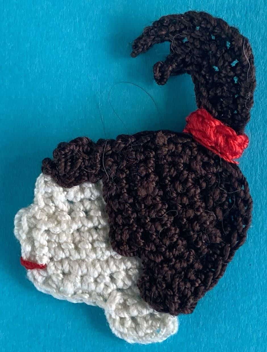 crochet-gymnast-2-ply-head-with-hair • Kerri's Crochet