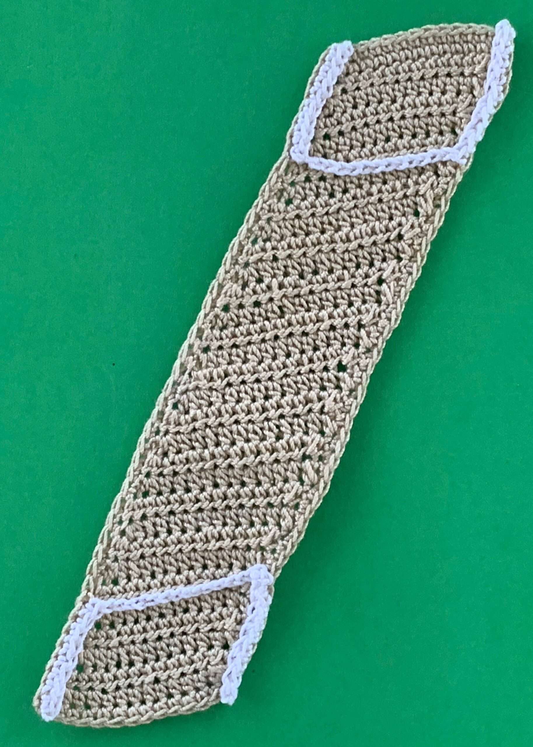 crochet-cricket-pitch-2-ply-markings-stitched-down • Kerri's Crochet