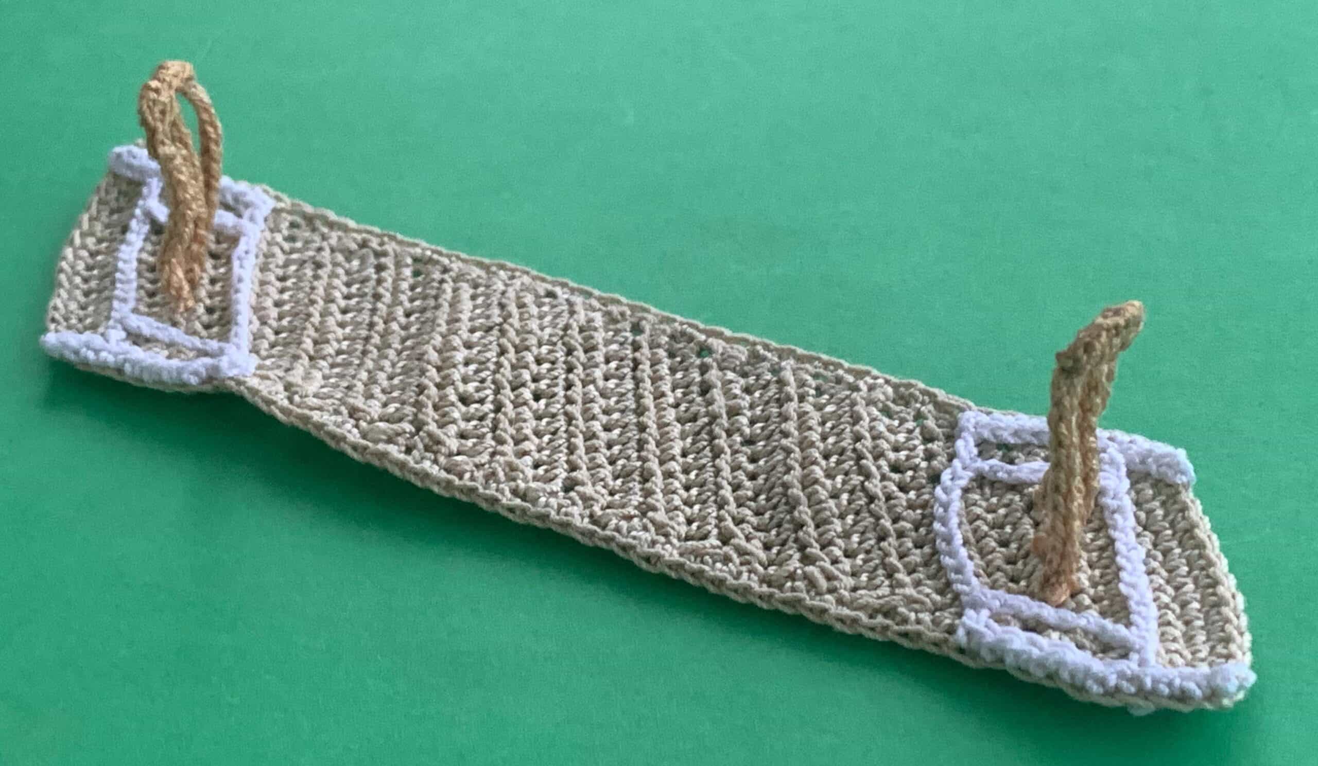 crochet-cricket-pitch-2-ply-pitch-with-stumps • Kerri's Crochet