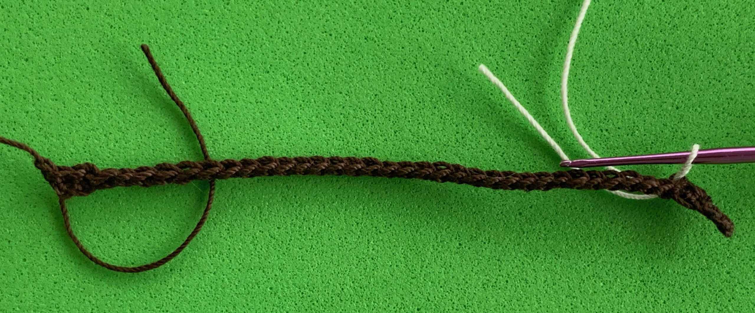 crochet-violin-2-ply-joining-for-bow-row-2 • Kerri's Crochet