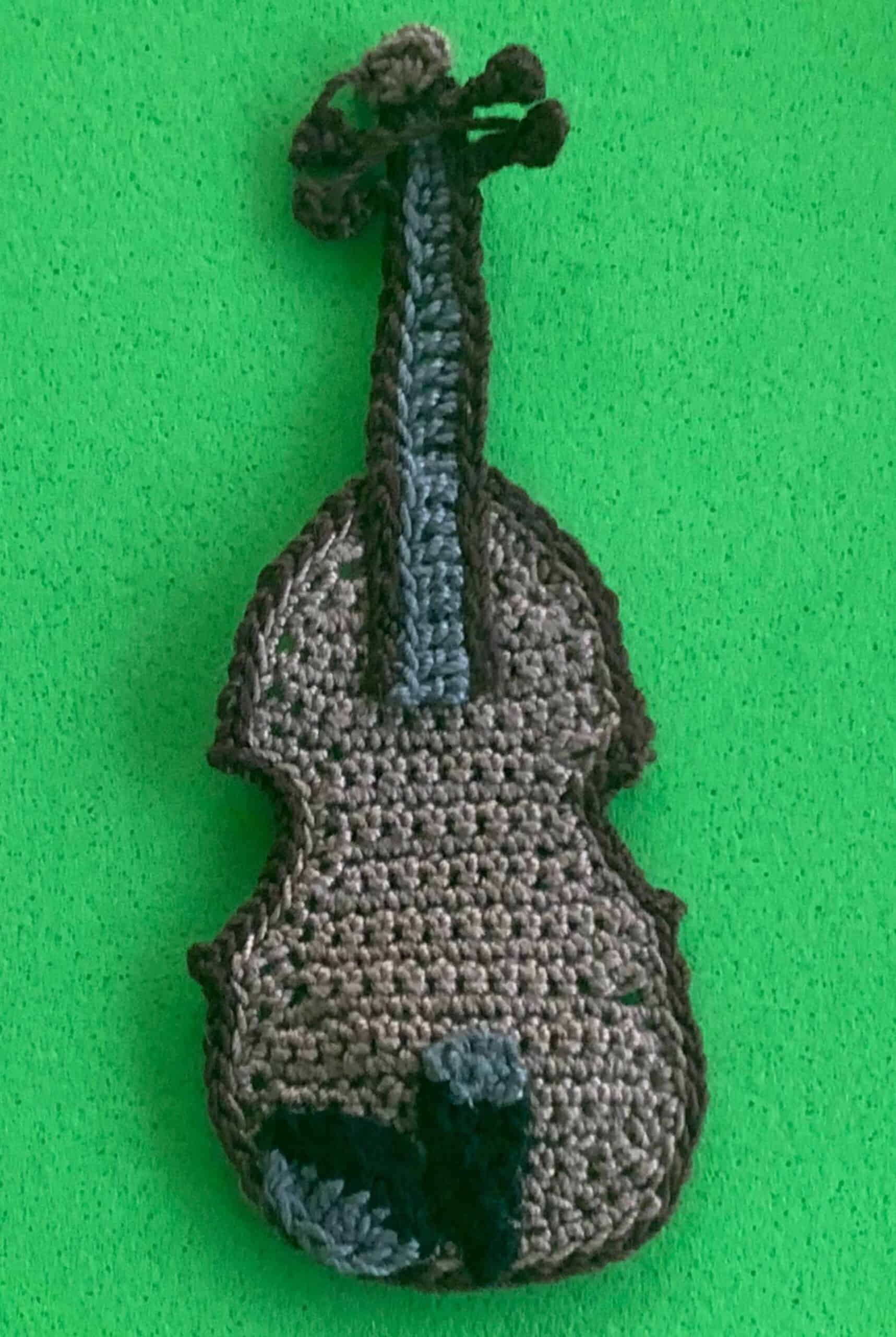 crochet-violin-2-ply-violin-with-chin-rest • Kerri's Crochet