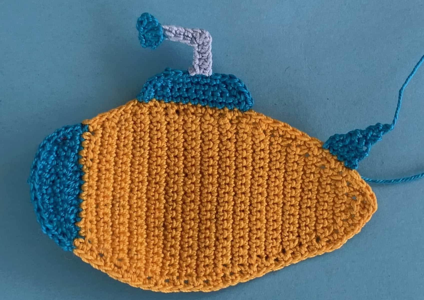 crochet-submarine-2-ply-first-fin • Kerri's Crochet